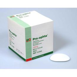 Lohmann & Rauscher PRO-OPHTA Kissen 6,2x7,2 cm steril 25 St