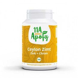 CEYLON-Zimt Zink+Chrom Kapseln 100 St