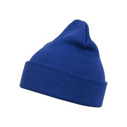 MSTRDS Beanie MSTRDS Accessoires Beanie Basic Flap (1-St), blau