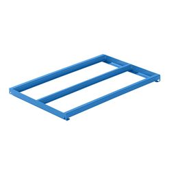 LISTA Festrahmen, BxT 1290 x 860 mm, Fachlast 1000 kg, lichtblau