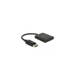 Delock DisplayPort 1.2 Splitter 1 x DisplayPort in > 2 x HDMI... Netzwerk-Adapter Display Port