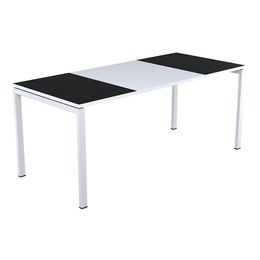 PAPERFLOW Schreibtisch easyDesk®, Breite 1400 mm, schwarz