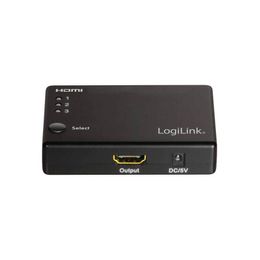 Logilink HDMI switch 3x1-Port 1080p/60 Hz HDCP CEC RC