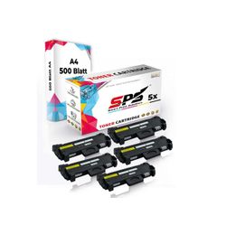 SPS Tonerkartusche Druckerpapier A4 + 5x Multipack Set Kompatibel