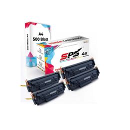 SPS Tonerkartusche Druckerpapier A4 + 4x Multipack Set Kompatibel für Canon i-SENSYS