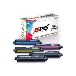 SPS Tonerkartusche 5x Multipack Set Kompatibel für Brother MFC-9331 CDW (TN-245C