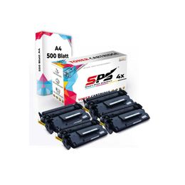 SPS Tonerkartusche Druckerpapier A4 + 4x Multipack Set Kompatibel