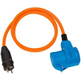 Fa.Brennenstuhl Brennenstuhl Camping Adapterkabel CEE-Winkelkupplung 1,5m