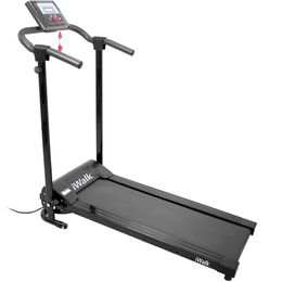 MediaShop Laufband IWALK, mit extragroßer Lauffläche von 120 x 40 cm und zusammenklappbar, schwarz