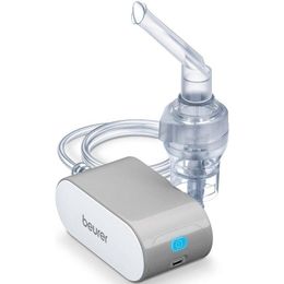 Beurer Inhalationsgerät IH 58, Verneblung mittels Druckluft-Technologie, grau|weiß