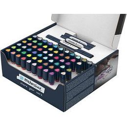 Schneider Paint-It 040 72 Teile Brush-Pens farbsortiert, 1 Set