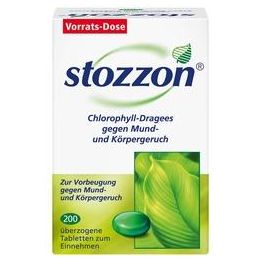 Queisser Stozzon Chlorophyll überzogene Tabletten 200 St