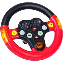 BIG Spielfahrzeug-Lenkrad Multi-Sound-Wheel, rot|schwarz