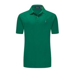 &Uuml;bergr&ouml;&szlig;e : Polo Ralph Lauren, Poloshirt mit kleiner Logo-Stickerei in Gr&uuml;n