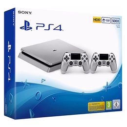 Sony PlayStation 4 Slim 500GB - Grau - Limited Edition Silver