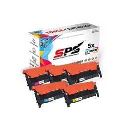 SPS Tonerkartusche 5x Multipack Set Kompatibel für Samsung Xpress SL-C 482 (CLT-C404S