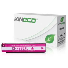 Kineco Tintenpatrone kompatibel zu HP 980 D8J08A XL Magenta