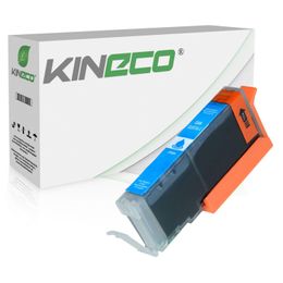 Kineco Tintenpatrone kompatibel zu Canon CLI-551CXL 6444B001 XL Cyan