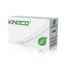 Kineco 5x Schriftband kompatibel zu Brother TZE-165, Weiss auf Transparent, 36mm x 8m