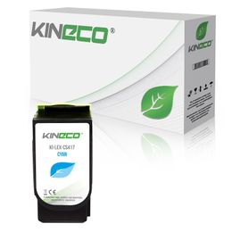 Kineco Toner kompatibel zu Lexmark CS417 71B0H20 XL Cyan