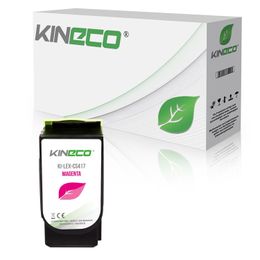 Kineco Toner kompatibel zu Lexmark CS417 71B0H30 XL Magenta