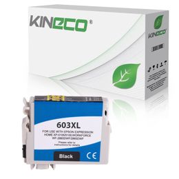 Kineco Tintenpatrone kompatibel zu Epson WF-2810 603XL C13T03A14010 XL Schwarz