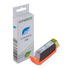 Kineco Tintenpatrone kompatibel zu Canon CLI-581CXXL 1995C001 XXL Cyan