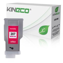 Kineco Tintenpatrone kompatibel zu Canon PFI-207M 8791B001 XL Magenta