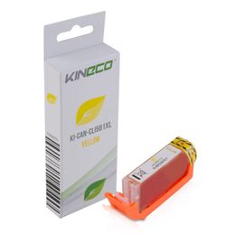 Kineco Tintenpatrone kompatibel zu Canon CLI-581YXXL 1997C001 XXL Yellow