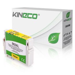 Kineco Tintenpatrone kompatibel zu Epson XP-5100 502XL C13T02W44010 XXL Yellow