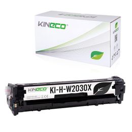 Kineco Toner kompatibel zu HP 415X W2030X XXL Schwarz