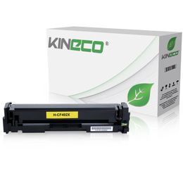 Kineco Toner kompatibel zu HP 201X CF402X XXL Yellow