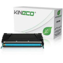 Kineco Toner kompatibel zu Lexmark X748 XL X748H2CG XL Cyan