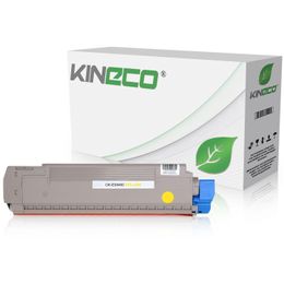 Kineco Toner kompatibel zu OKI ES8460 44059229 XL Yellow