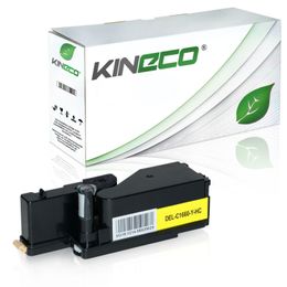 Kineco Toner kompatibel zu Dell C1660 XY7N4 593-11131 XL Yellow