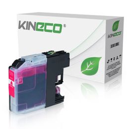 Kineco Tintenpatrone kompatibel zu Brother LC-221M XL Magenta