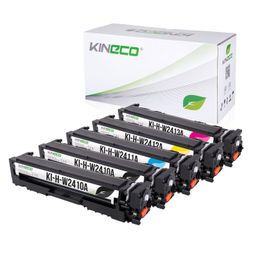 Kineco 5 Toner kompatibel zu HP W2410A-W2413A XL