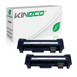 Kineco 2 Toner kompatibel zu Samsung M2625 116L MLT-D116L/ELS XL Schwarz