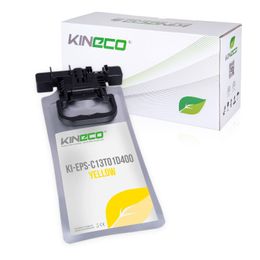 Kineco Tintenpatrone kompatibel zu Epson T01D4 C13T01D400 Yellow