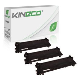 Kineco 3 Toner kompatibel zu Brother TN-2320 XL Schwarz