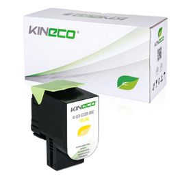 Kineco Toner kompatibel zu Lexmark C2325 C230H40 XL Yellow