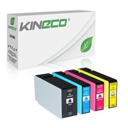 Kineco 4 Tintenpatronen kompatibel zu Canon PGI-1500XL XL