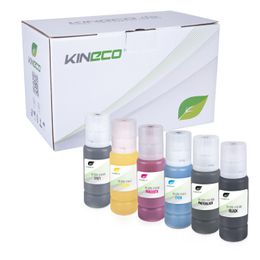 Kineco 6 Tintenpatronen kompatibel zu Epson EcoTank XL