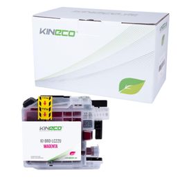 Kineco Tintenpatrone kompatibel zu Brother LC-22UM Magenta