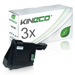 Kineco 3 Toner kompatibel zu Kyocera TK-1115 1T02M50NL0 XL Schwarz