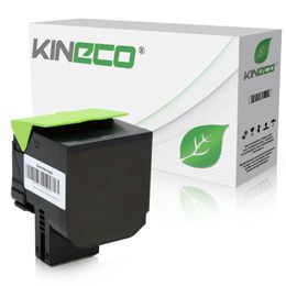 Kineco Toner kompatibel zu Lexmark CX510 800X1 80C0X10 XL Schwarz