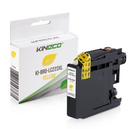 Kineco Tintenpatrone kompatibel zu Brother LC-223Y XL Yellow