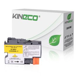 Kineco Tintenpatrone kompatibel zu Brother LC-3235XLY XL Yellow