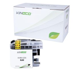 Kineco Tintenpatrone kompatibel zu Brother LC-22UBK Schwarz