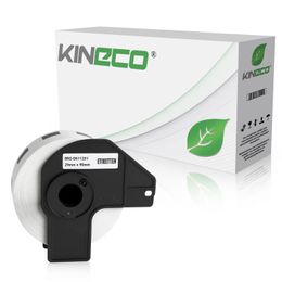 Kineco 1x Etiketten kompatibel zu Brother DK-11201, 29mm x 90mm